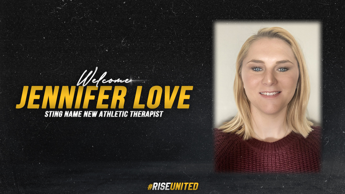 Sting Welcome Jennifer Love as Athletic Therapist - Sarnia Sting