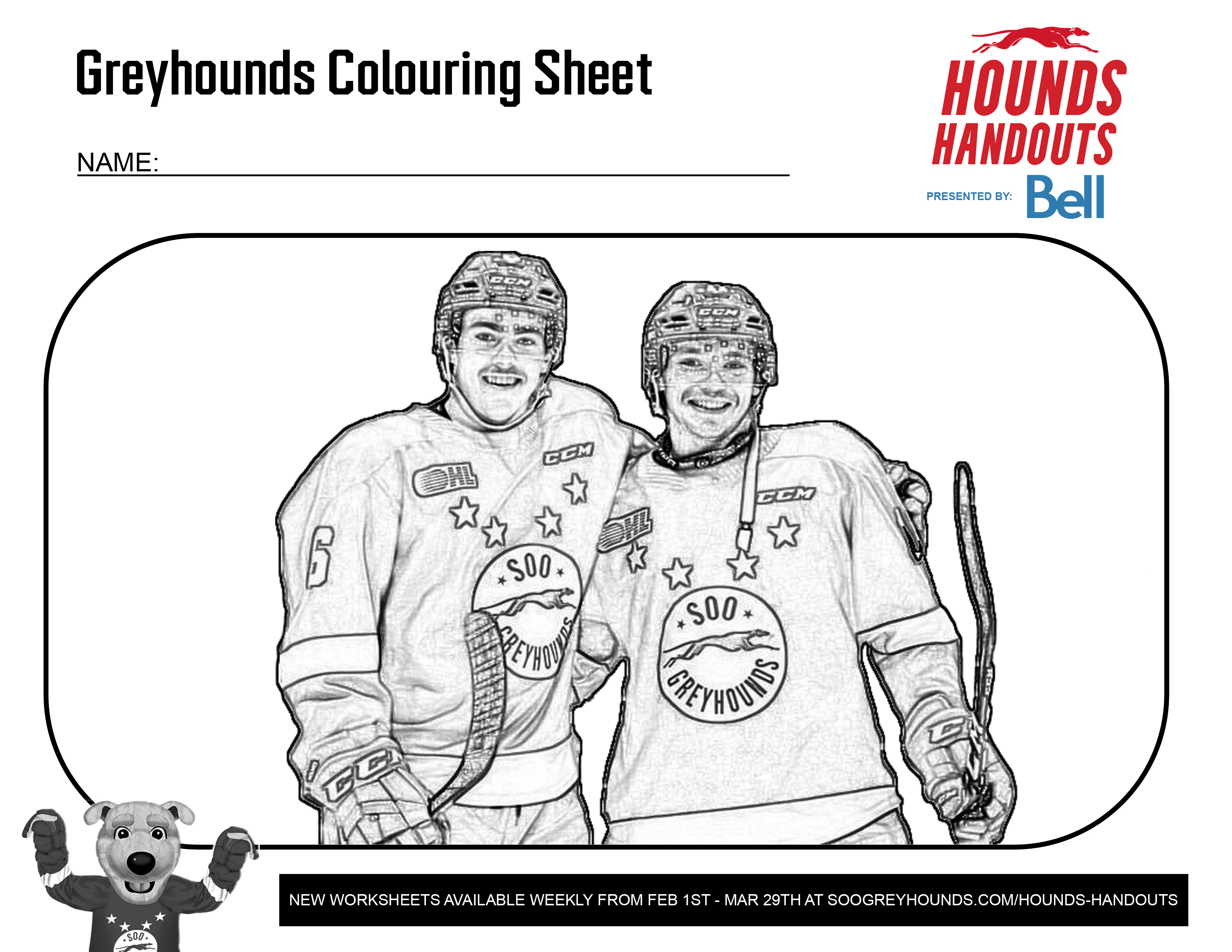 Week 6 - Hounds Handouts - Soo Greyhounds