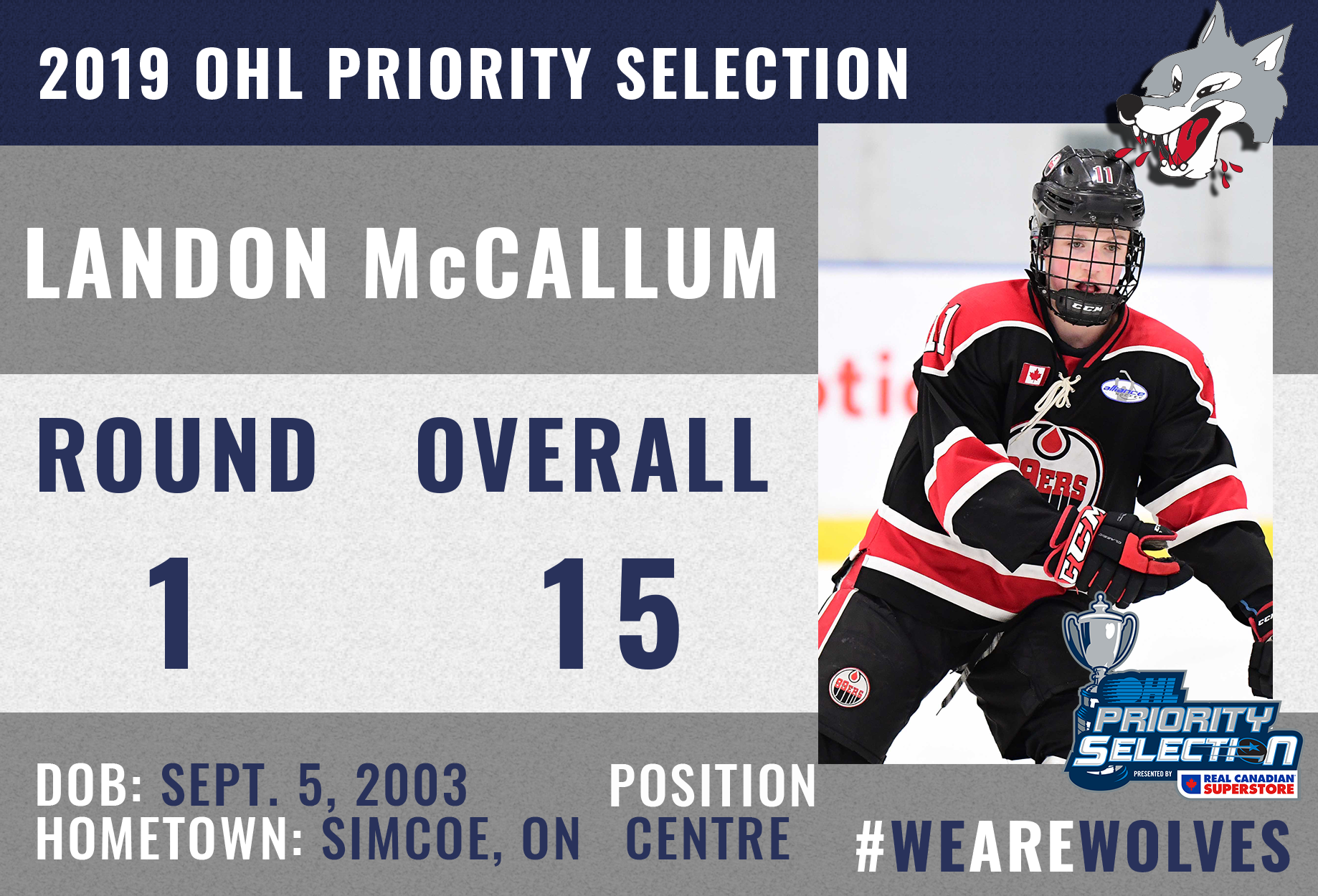 Wolves Welcome Newest Members to Organization - Sudbury Wolves