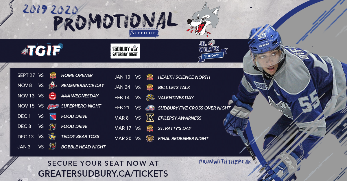 Wolves Kick Off 2019 2020 Season & Unveil Promotional Schedule ...