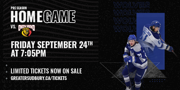 Wolves Host Attack in Pre Season Friday - Sudbury Wolves