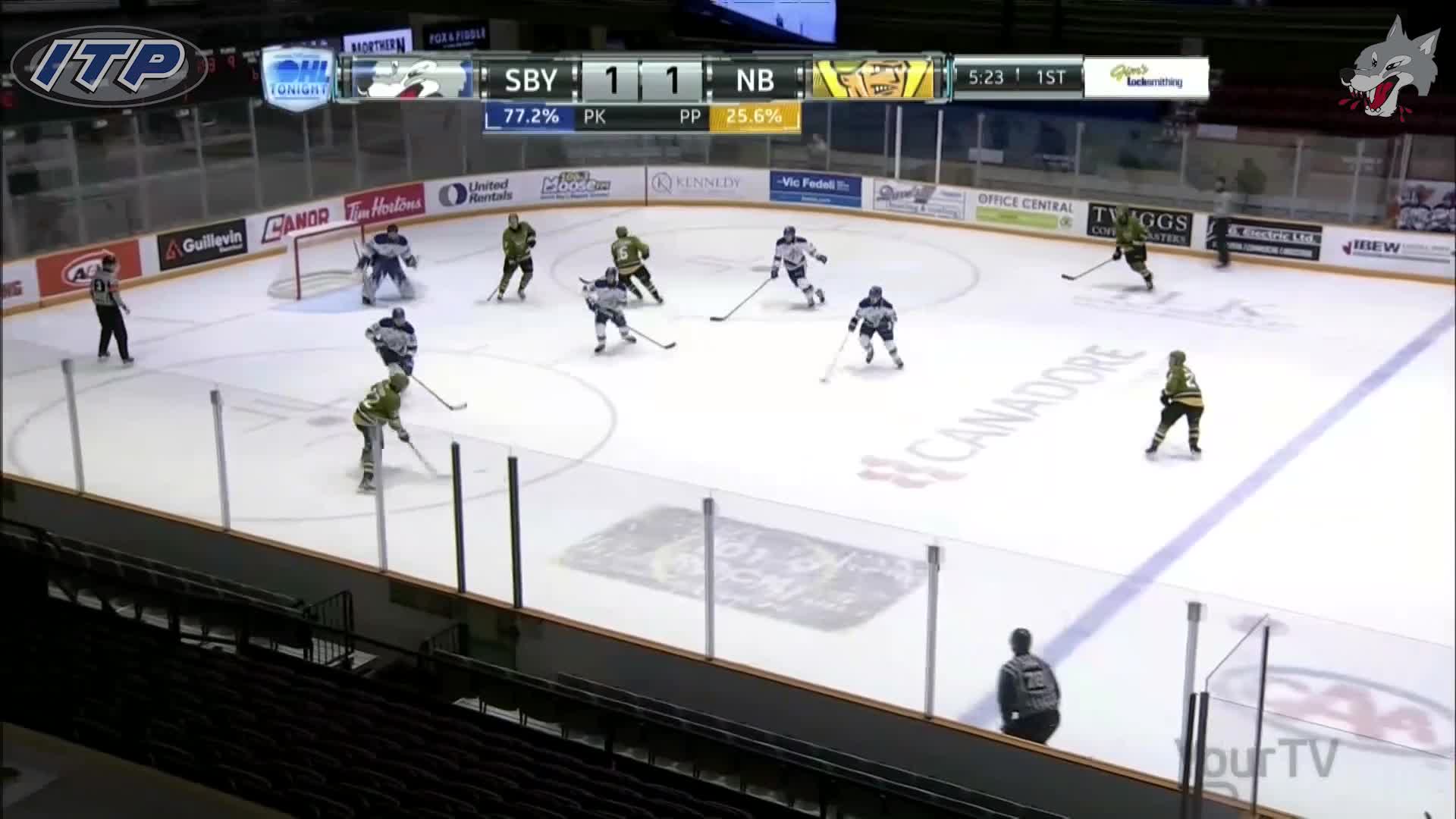 Game 34 Highlights - Wolves @ Battalion - Sudbury Wolves