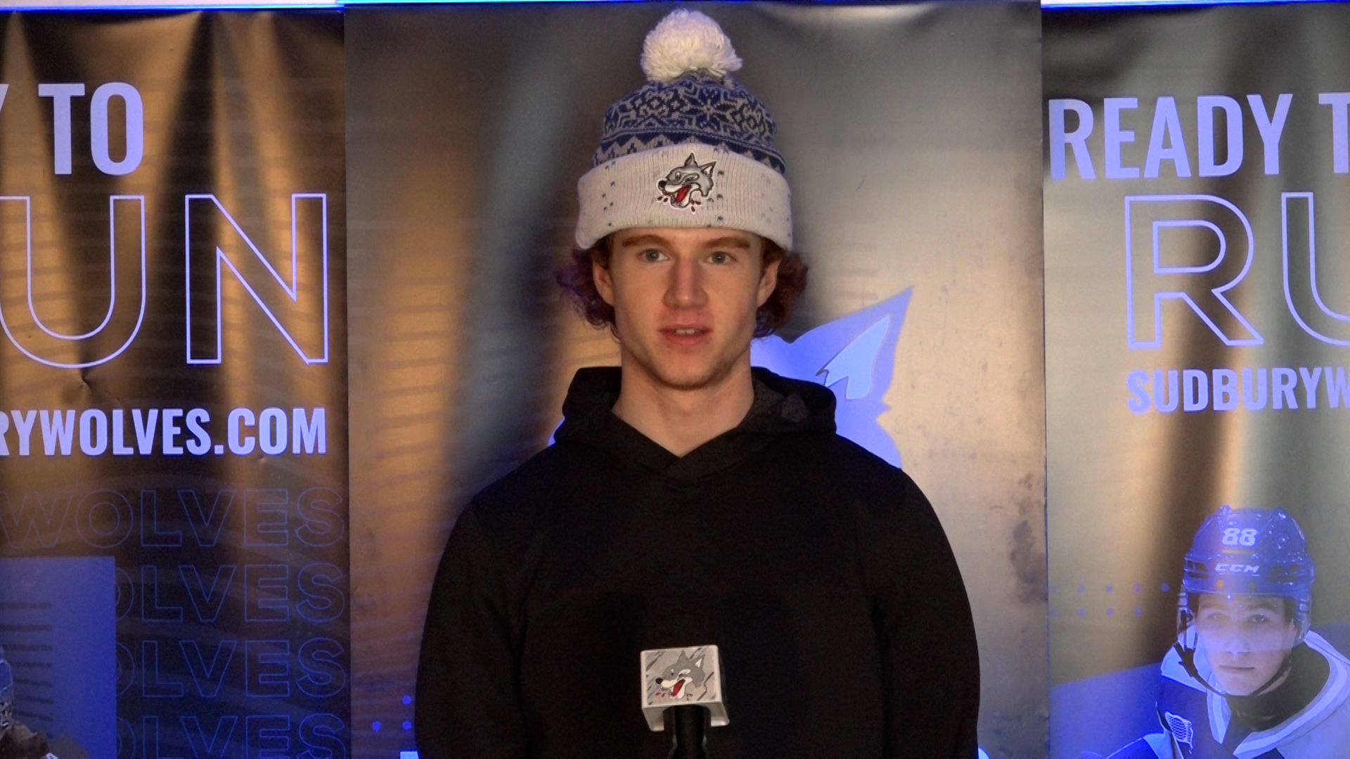 Get to Know Payton Robinson - Sudbury Wolves