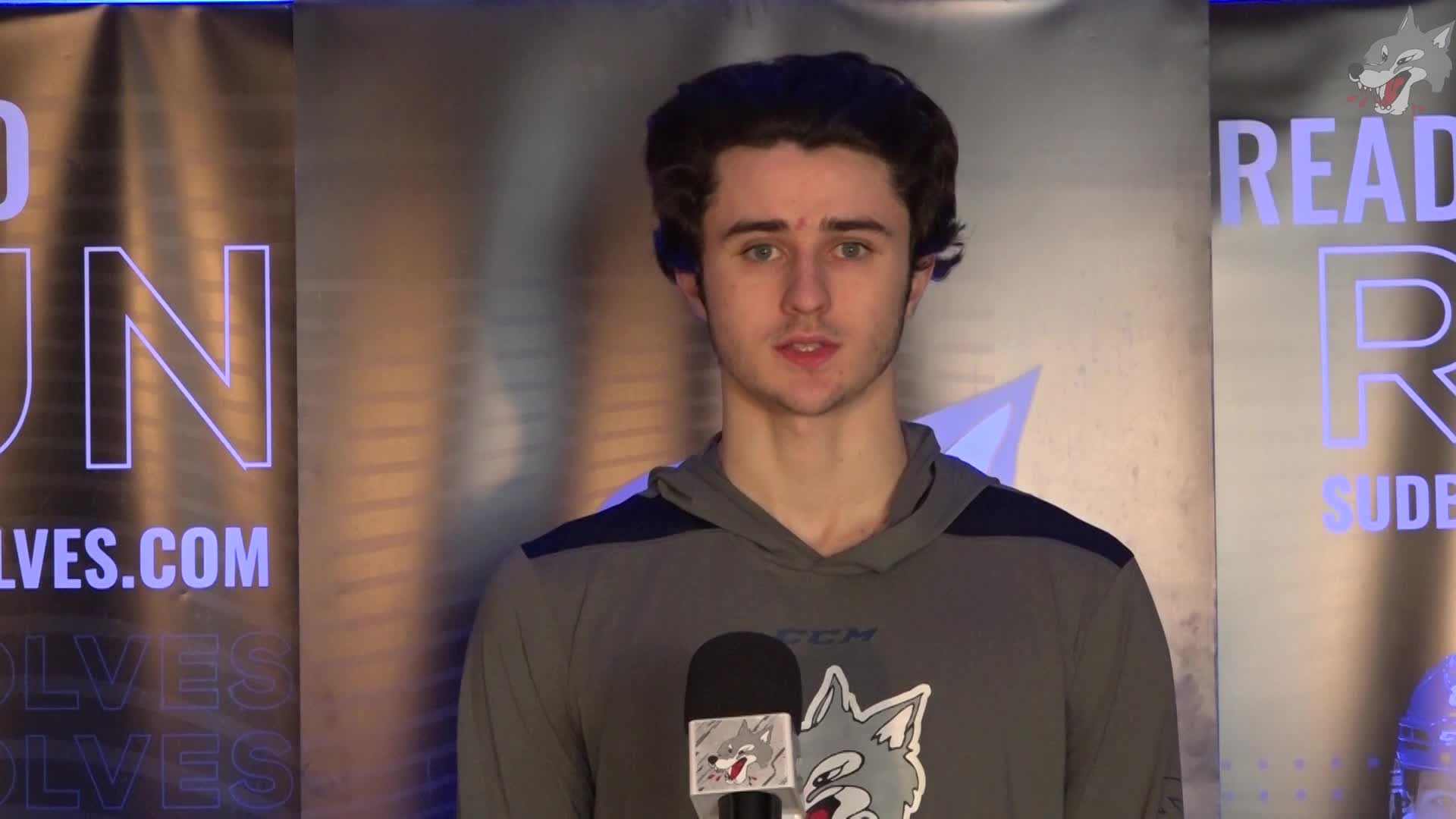 Get to Know Nolan Collins - Sudbury Wolves
