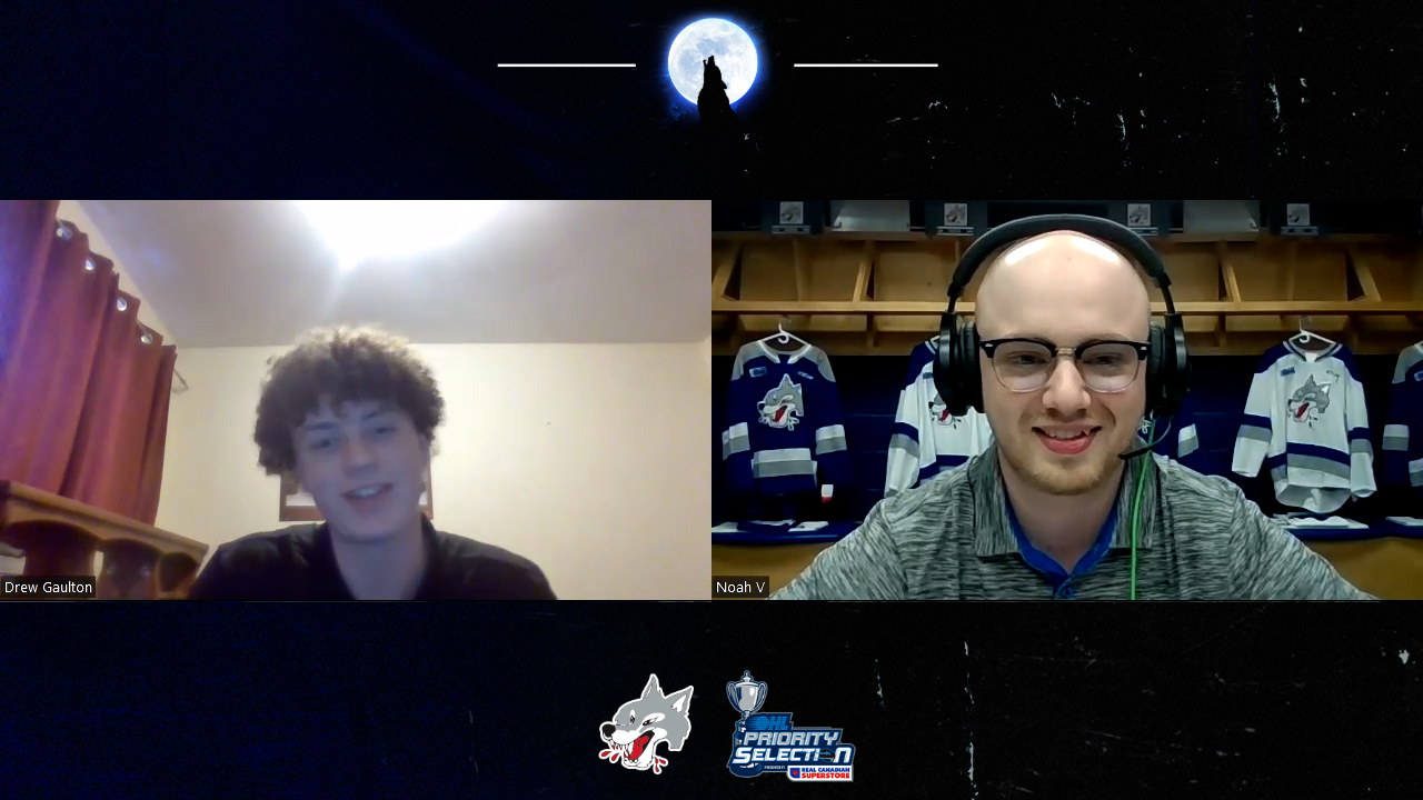 Get to Know 2022 #OHLDraft selection Drew Gaulton - Sudbury Wolves