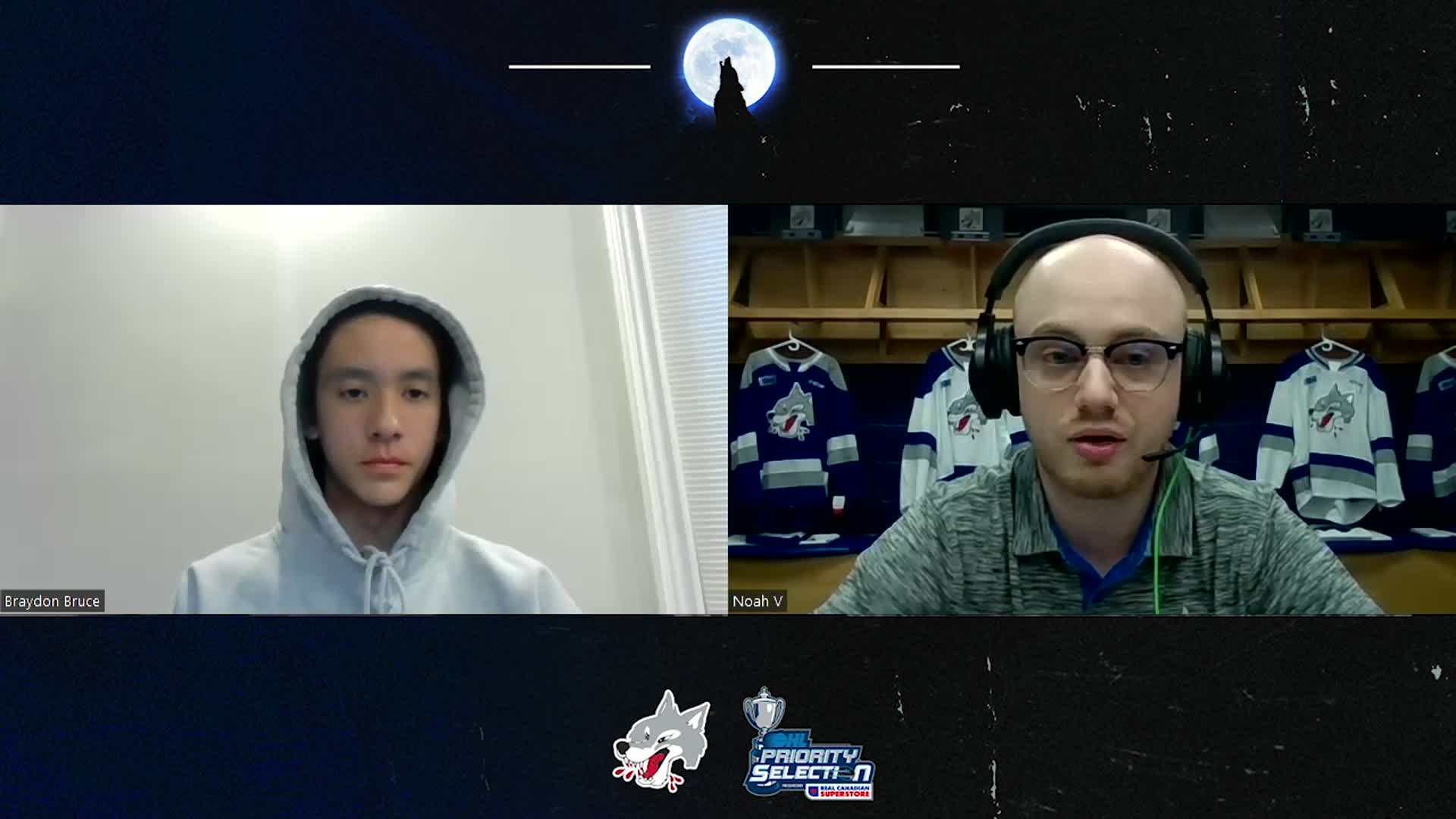 Get to Know 2022 #OHLDraft selection Braydon Bruce - Sudbury Wolves