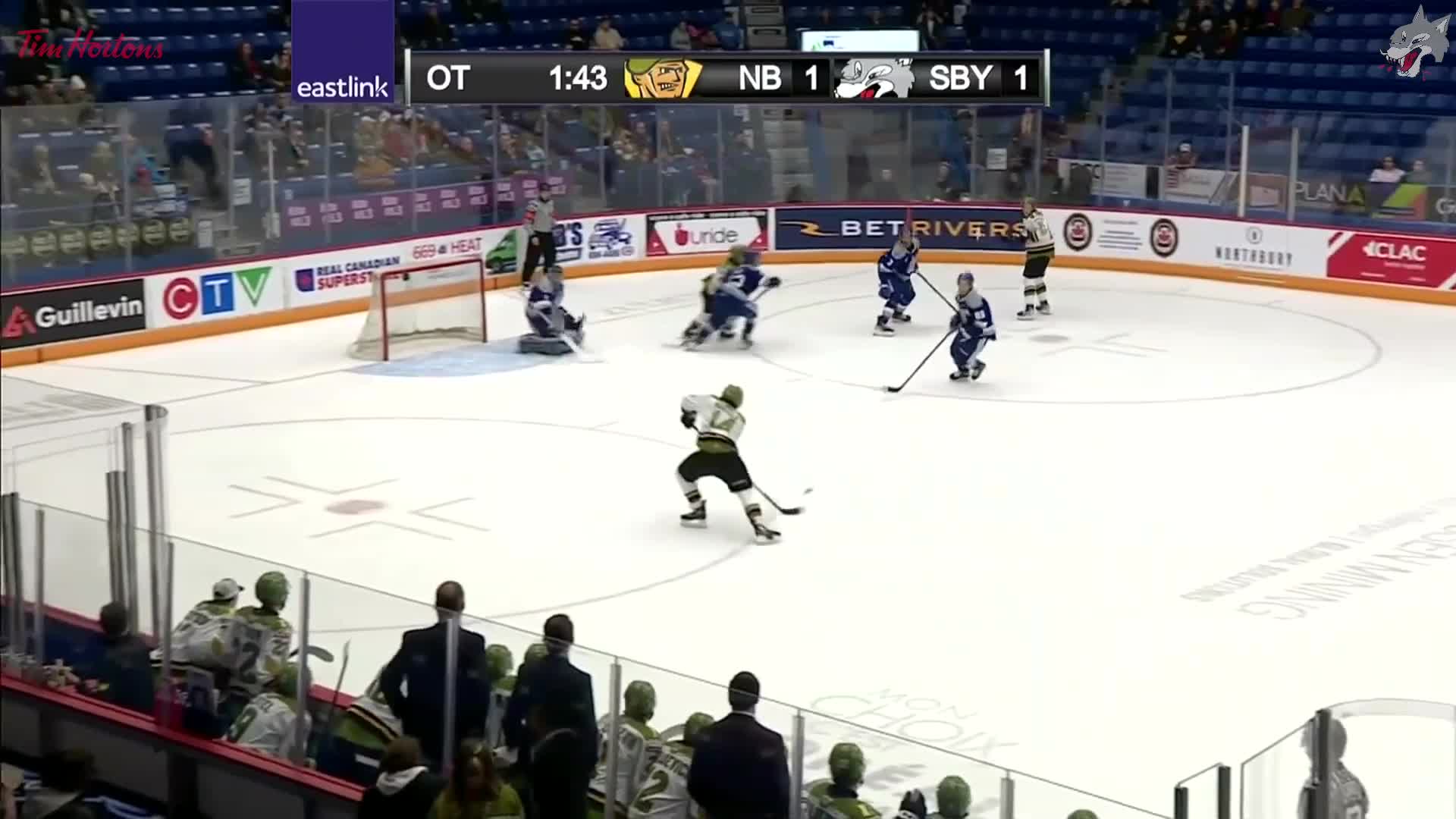 Game 36 Highlights: Battalion @ Wolves - Sudbury Wolves