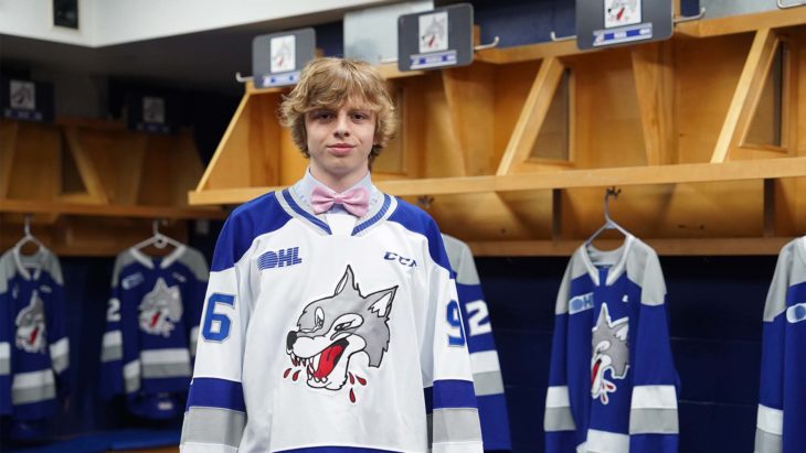 Get to Know Caden Taylor – Sudbury Wolves