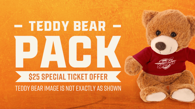 TEDDY BEAR TOSS PACK - Windsor Spitfires