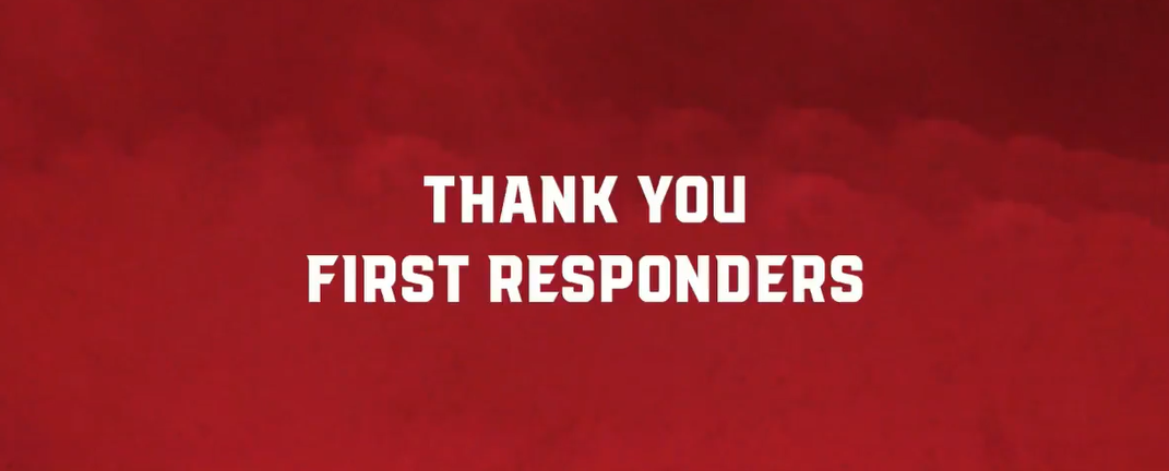 THANK YOU FIRST RESPONDERS - Windsor Spitfires