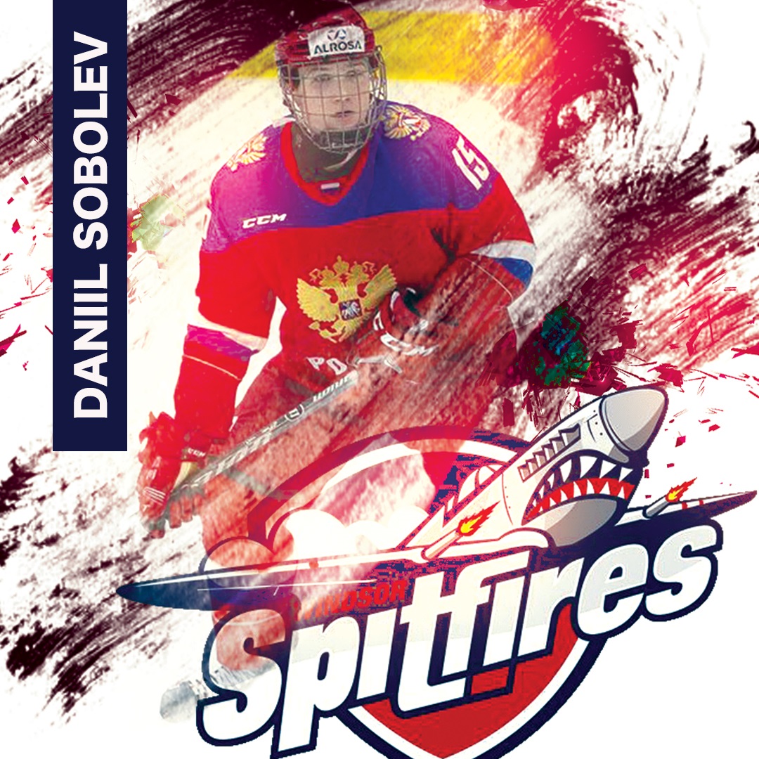 Windsor Spitfires Sign 2020 Import Draft Defenceman Daniil Sobolev - Windsor Spitfires