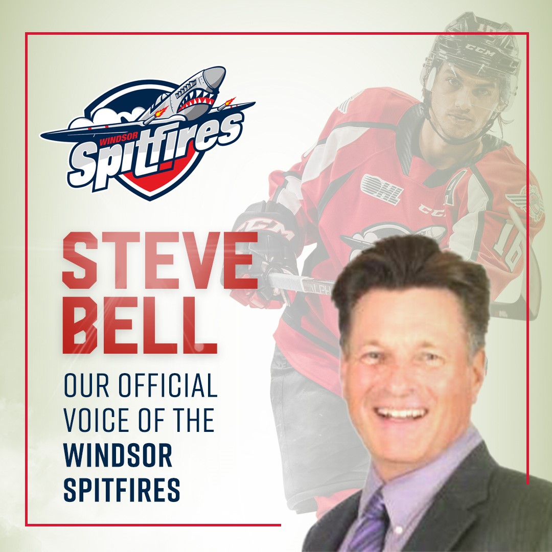 Steve Bell the Voice of the Spitfires - Windsor Spitfires