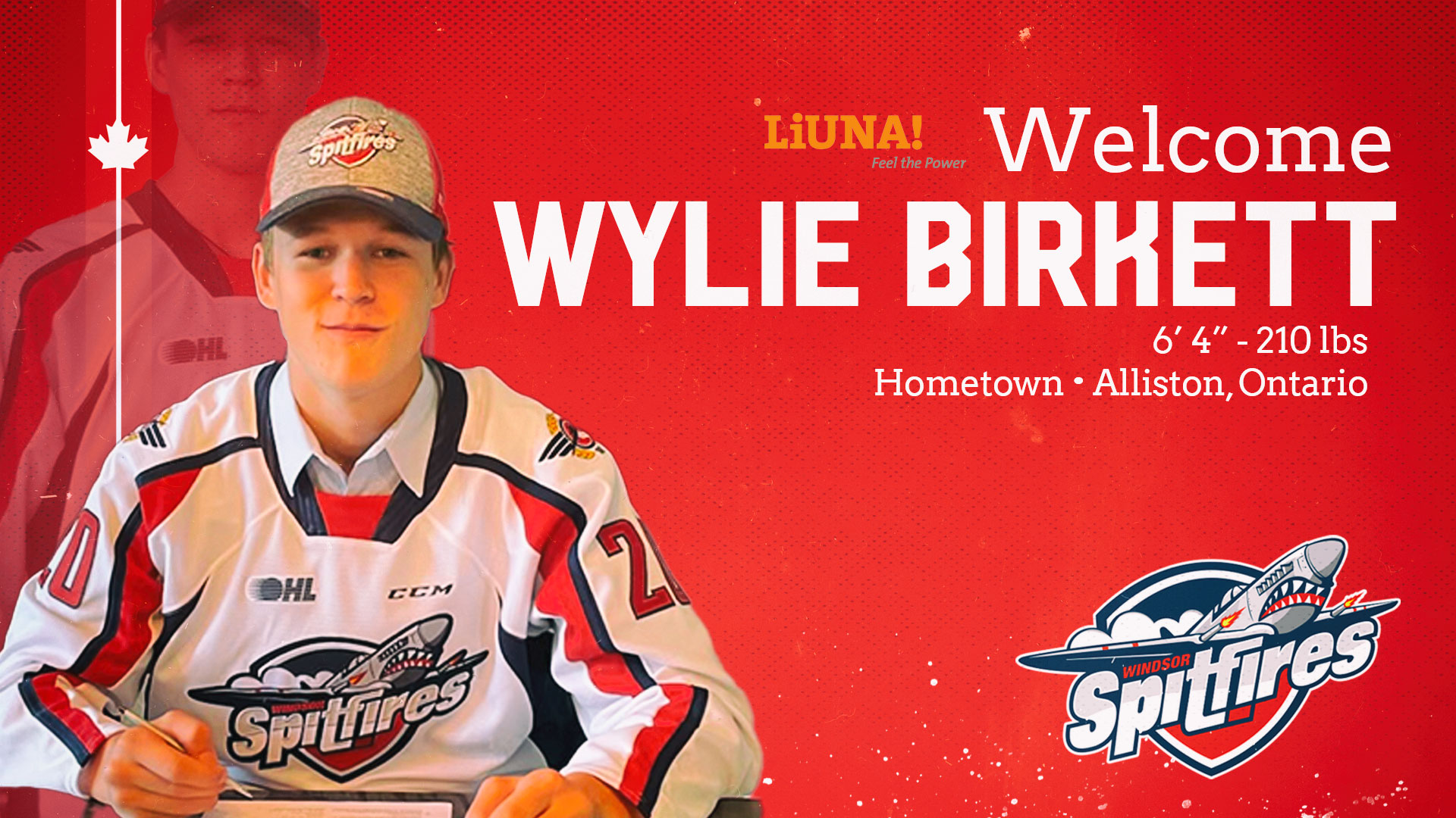 Windsor Spitfires Sign 2020 9th Rounder Wylie Birkett to a Standard ...