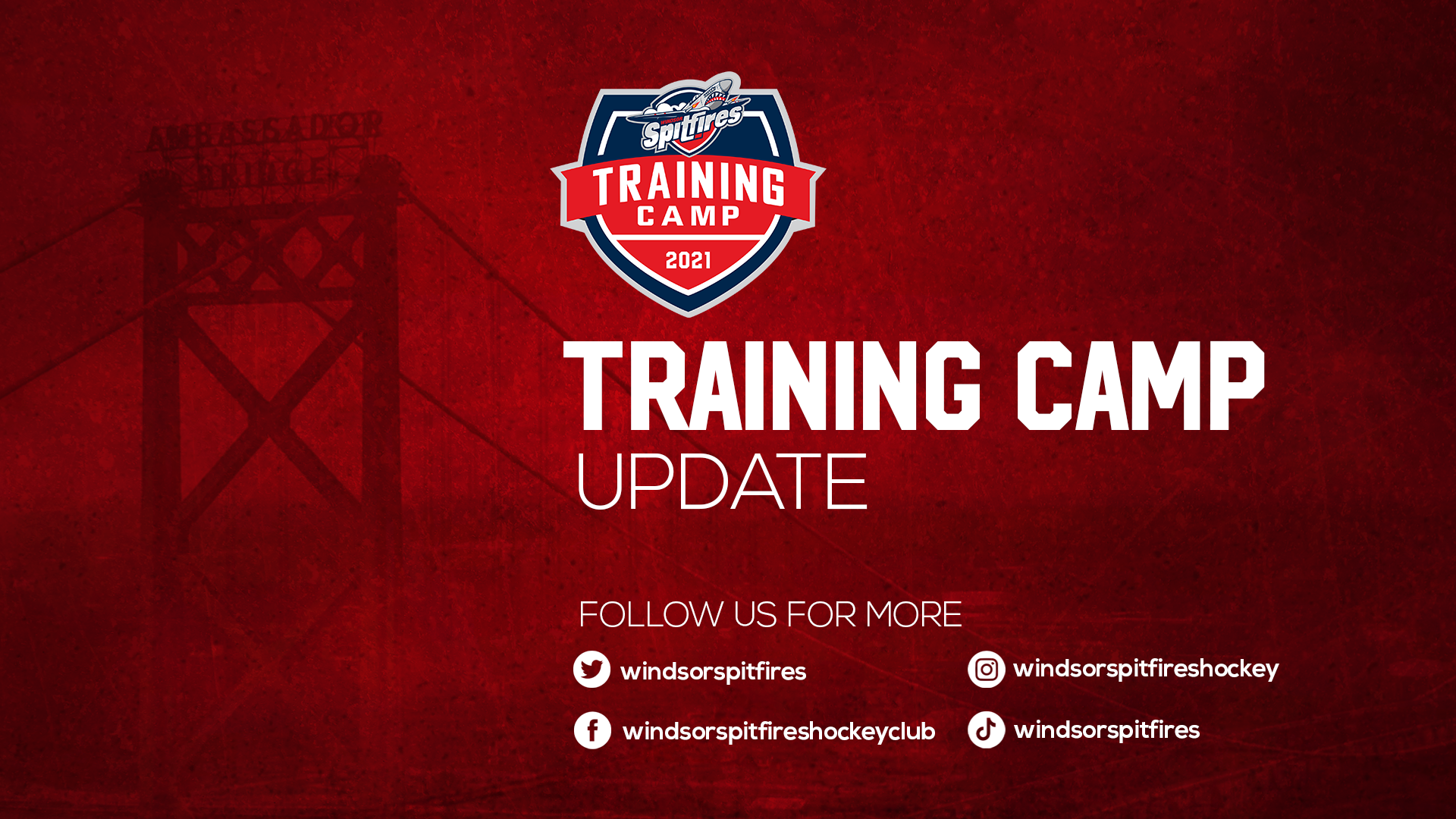 Windsor Spitfires 2021 Training Camp - Windsor Spitfires