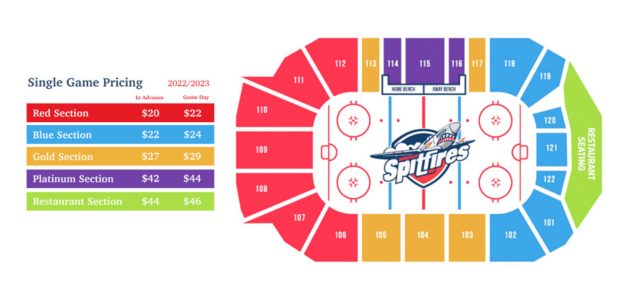 Single Game Tickets – Windsor Spitfires