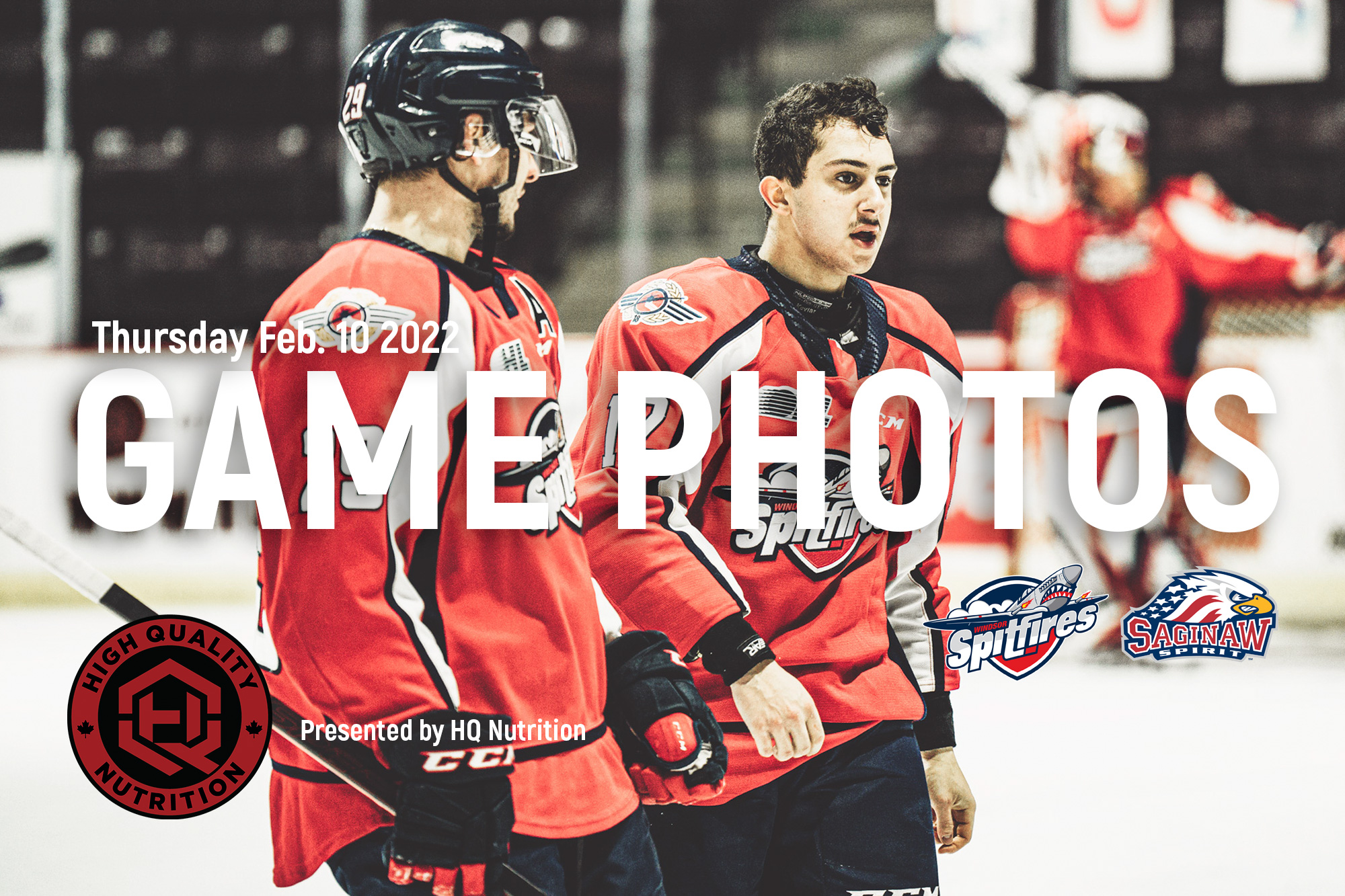 Game Photos presented by HQ Nutrition - Windsor Spitfires