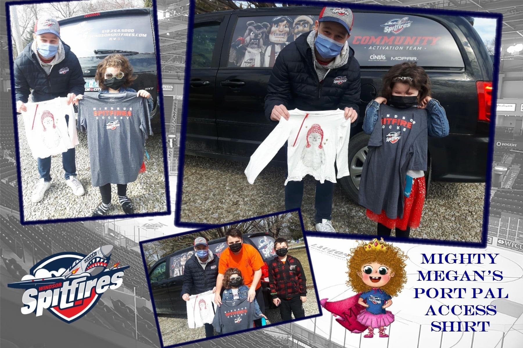 Windsor Spitfires Support Mighty Megan Fights Leukemia - Windsor Spitfires