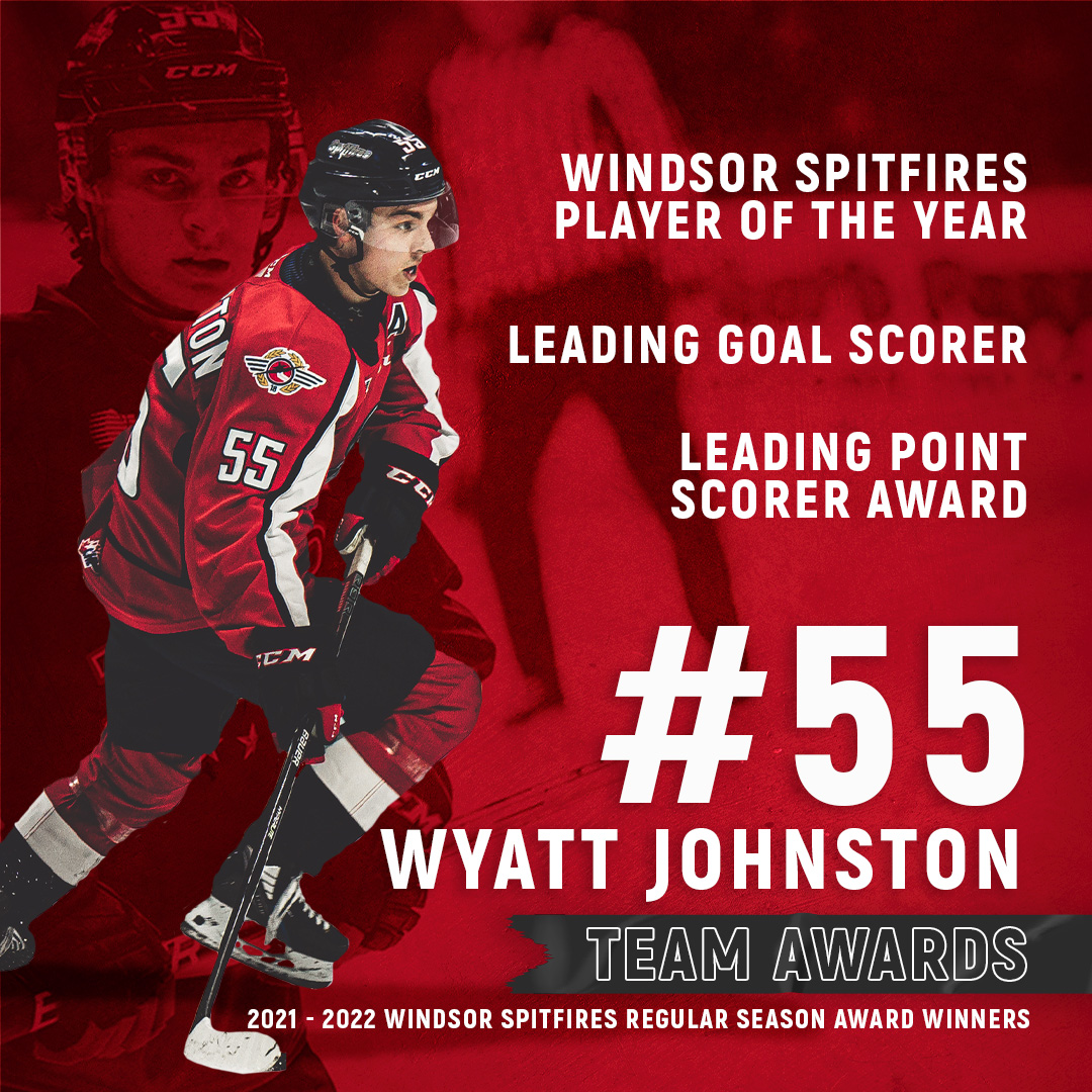 Spitfires 2021 - 2022 Team Awards - Windsor Spitfires