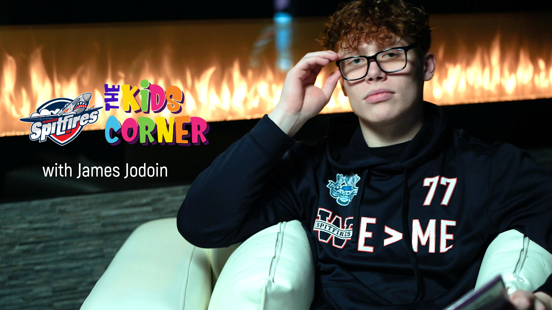 Kids Corner with James Jodoin - Windsor Spitfires