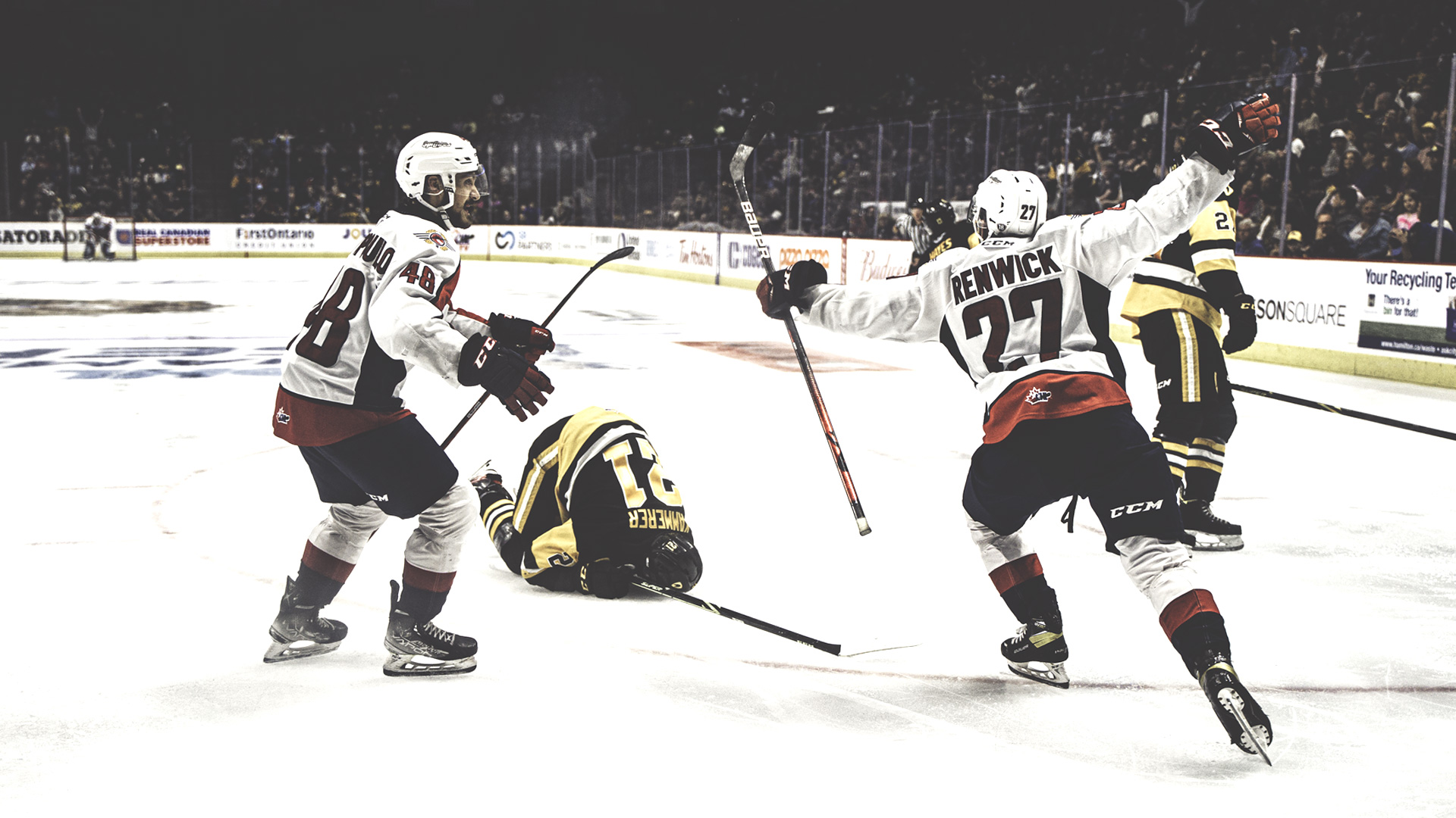 Spitfires Comeback to Win 4-3 in Overtime, Lead Series 1-0 - Windsor ...