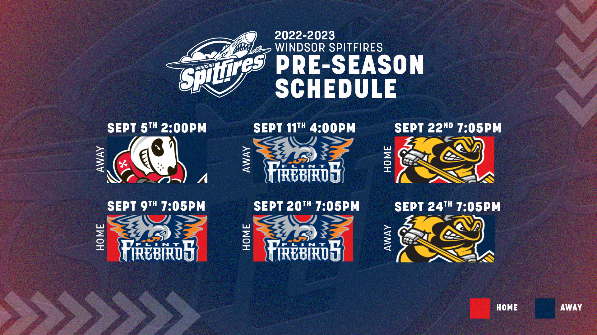 OHL Announces Spitfires Preseason Schedule - Windsor Spitfires