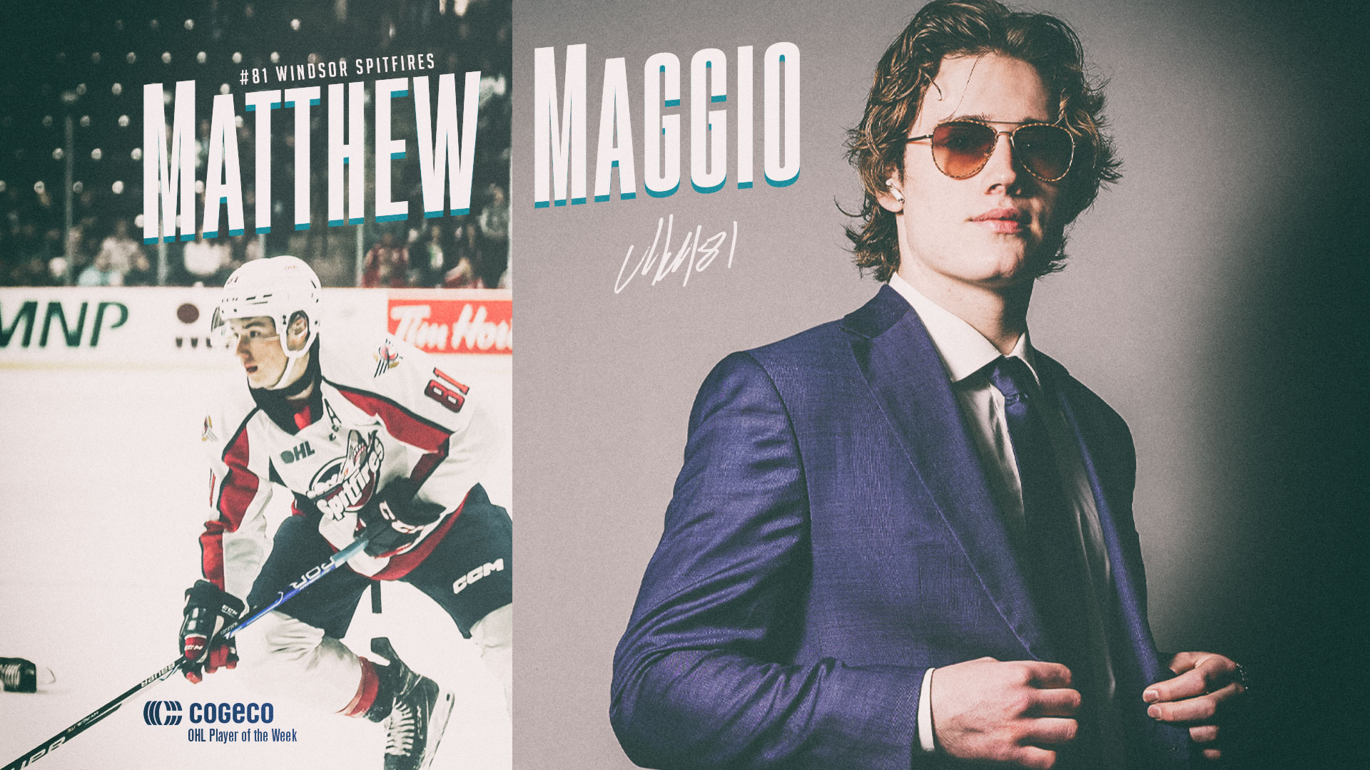 Spitfires' Matthew Maggio named Cogeco OHL Player of the Week - Windsor ...