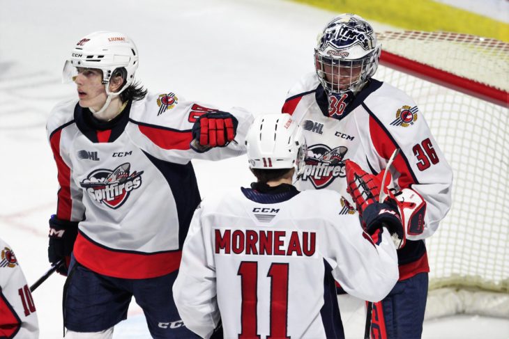 Spitfires Sweep Weekend with 5-2 Win Over Barrie – Windsor Spitfires Spitfires Sweep Weekend with 5-2 Win Over Barrie – Windsor Spitfires