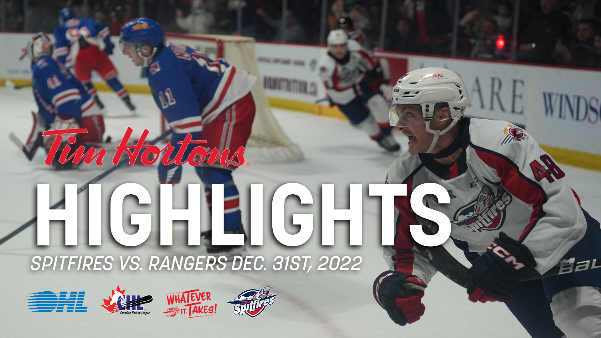 HIGHLIGHTS: KIT (4) @ WSR (5) - OT - Windsor Spitfires