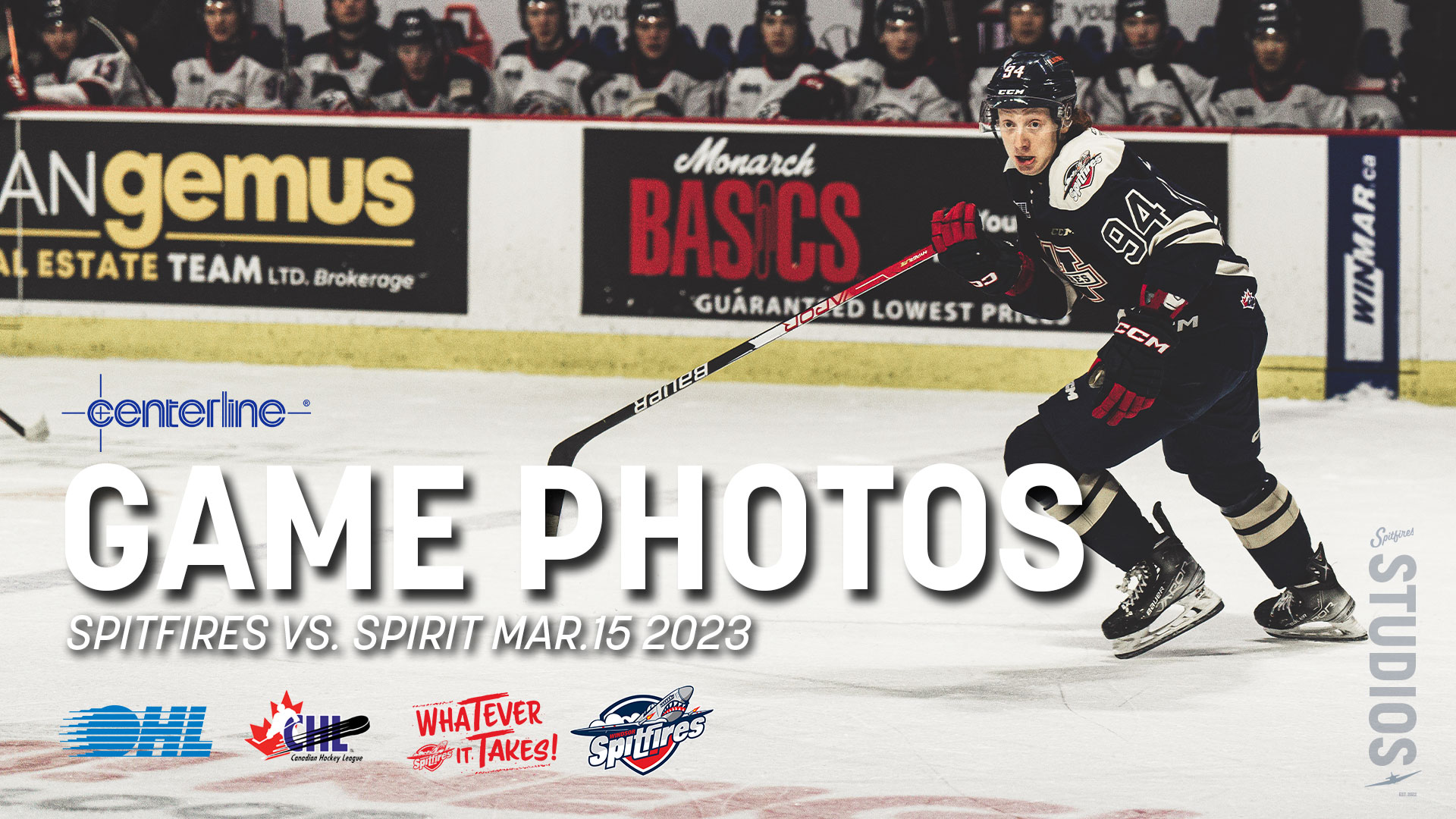 Game Photos presented by Centerline Windsor - Windsor Spitfires