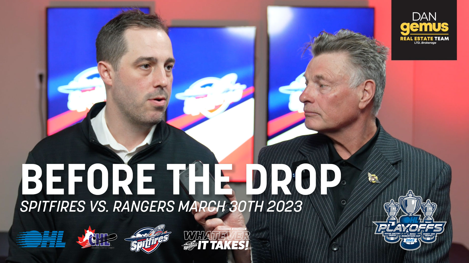 Before the Drop with Steve Bell and Jerrod Smith - Windsor Spitfires
