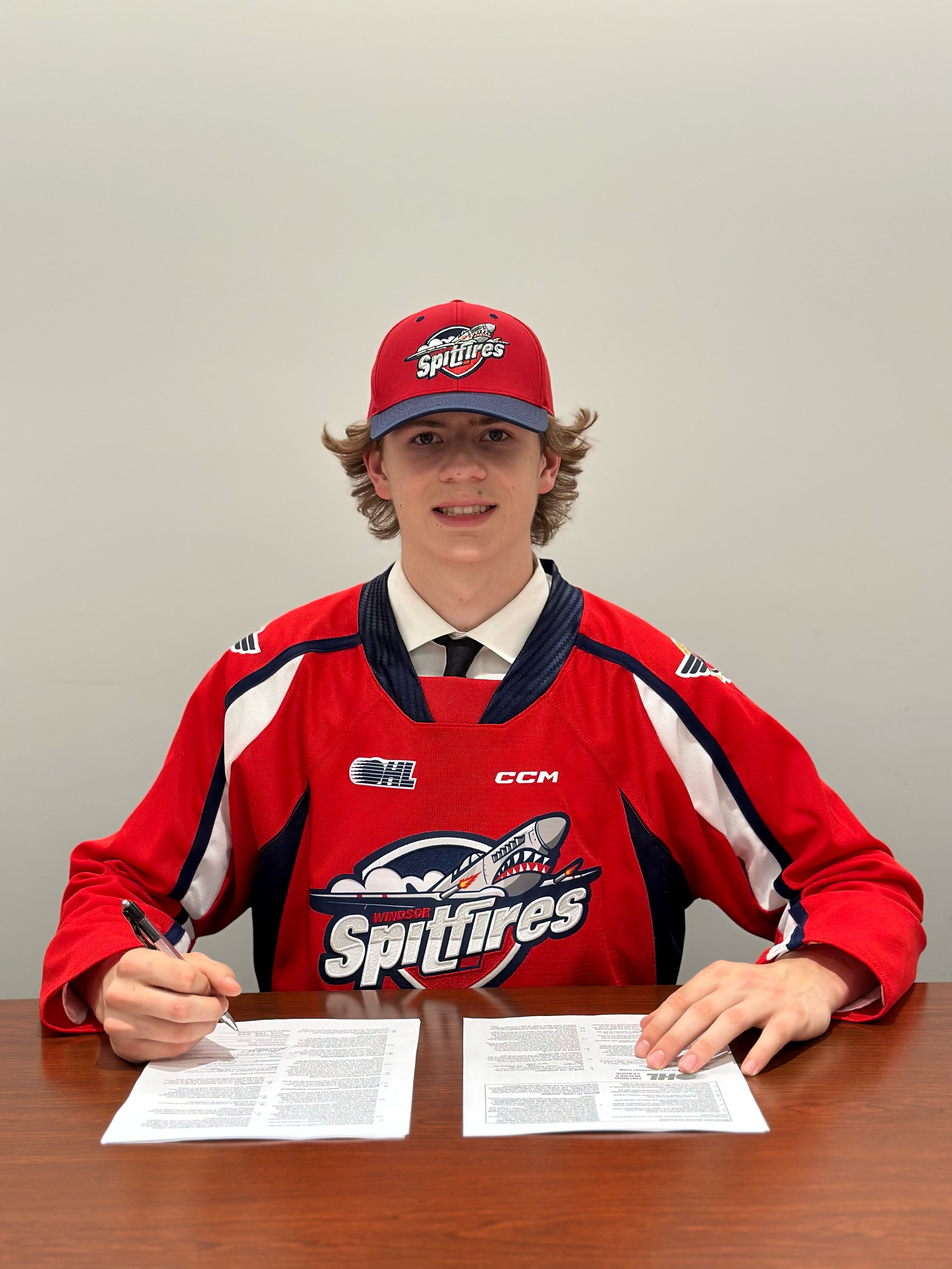 Spitfires Sign 1st Round Pick Jack Nesbitt to an OHL Standard Player ...